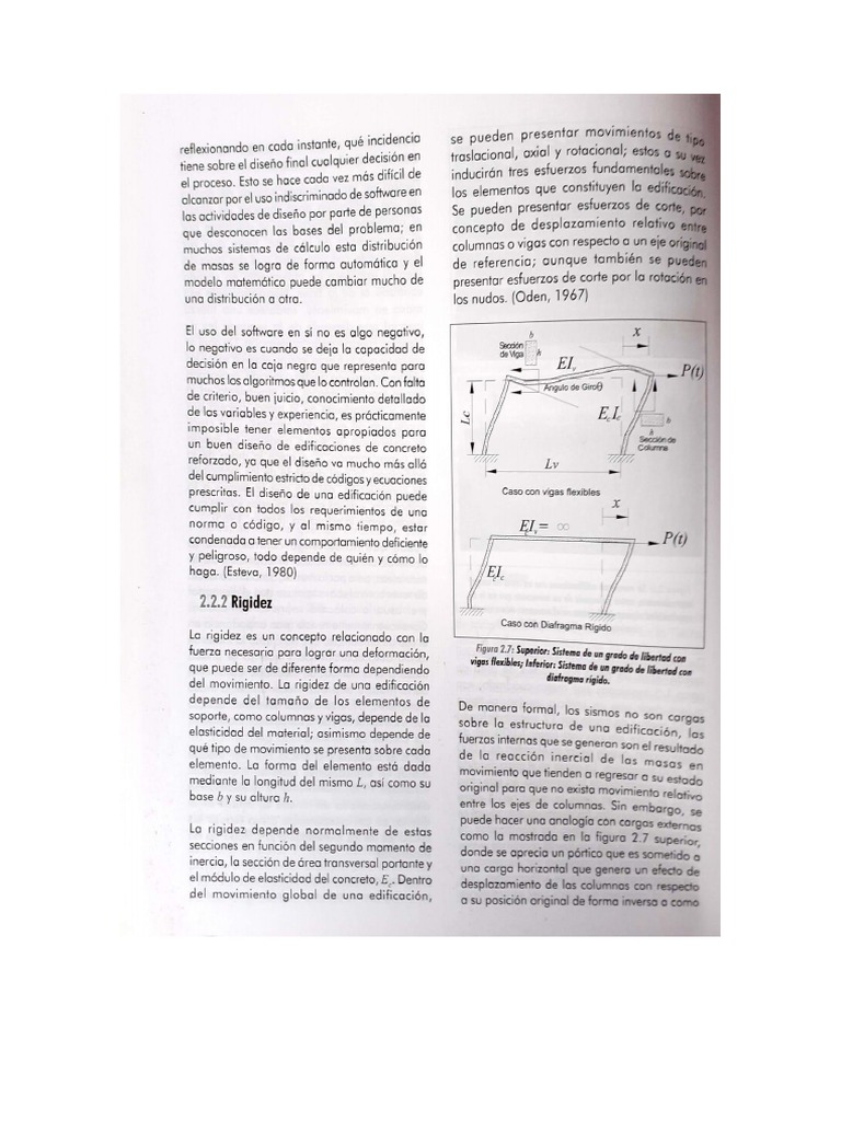 Rigidez Modulo de Elasticidad | PDF
