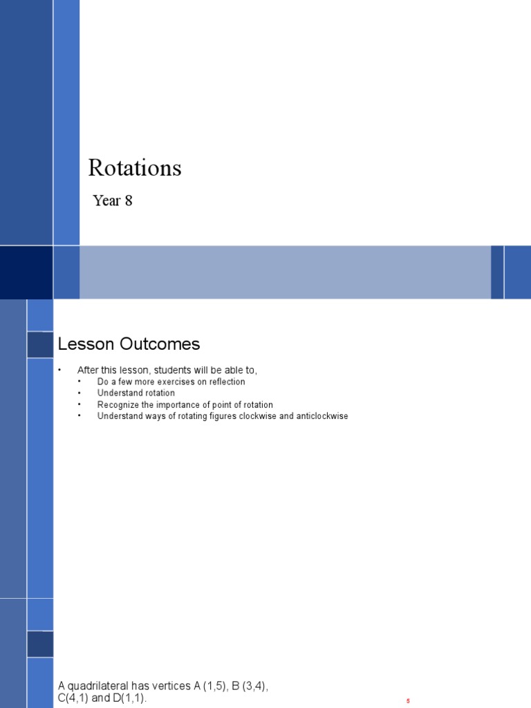 Rotation | PDF | Angle | Cartesian Coordinate System