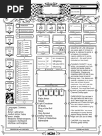 Strahd Von Zarovich Level Up Stat Block | PDF