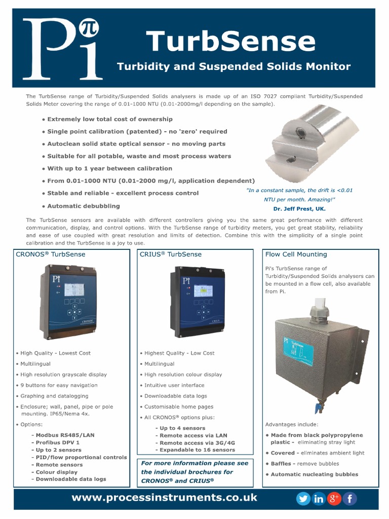 ISB70 TurbSense | PDF