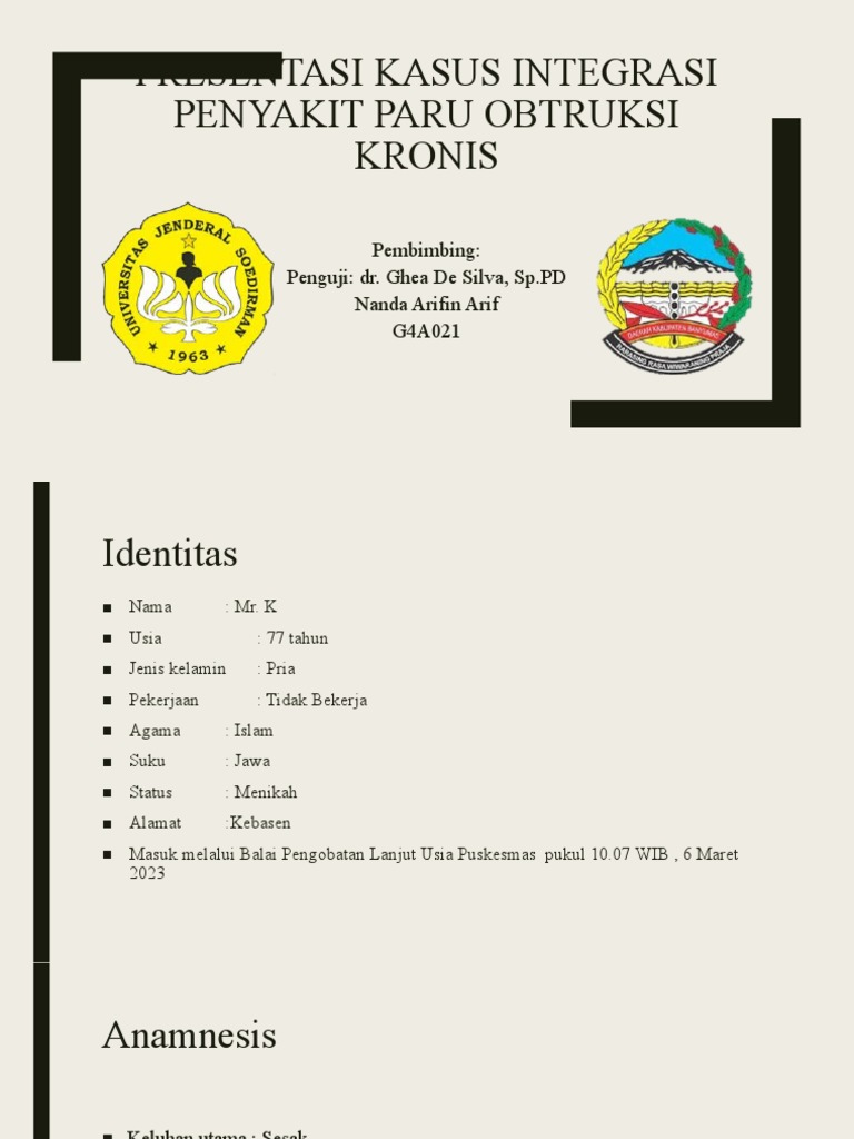 Presentasi Kasus Integrasi Nanda | PDF