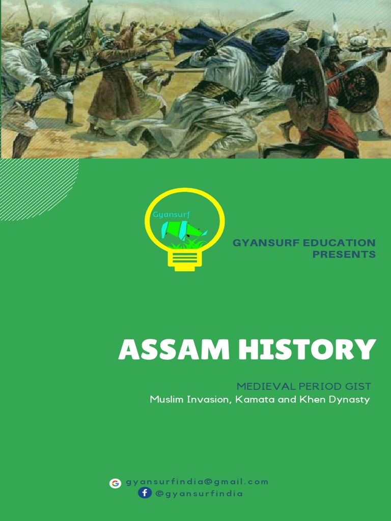Assam Medieval History Overview | PDF | South Asia | Asia