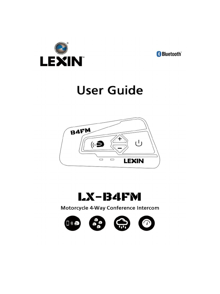 LX-B4 User Guide | PDF | Bluetooth | Electromagnetic Interference