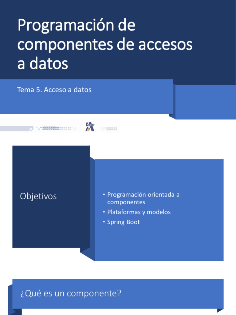 Acceso A Datos (T5) | PDF | Spring Framework | Arquitectura de agente ...