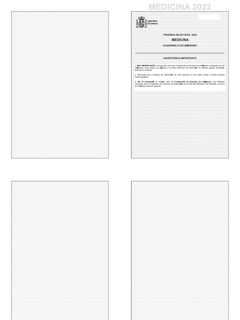 Cuaderno 2022 MEDICINA I Compressed | PDF
