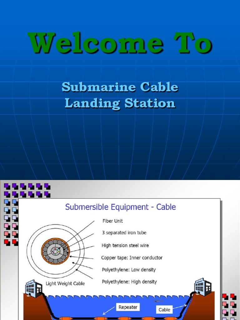 Submarine Cable Landing Station Overview | PDF