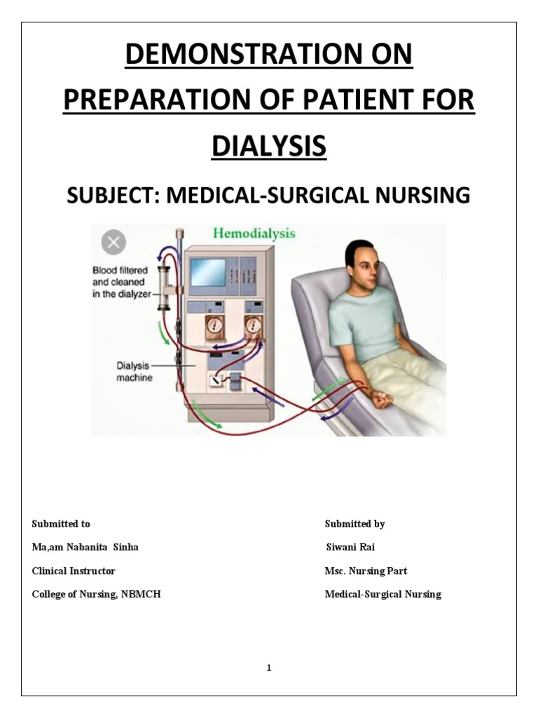 Dialysis | PDF | Hemodialysis | Chronic Kidney Disease
