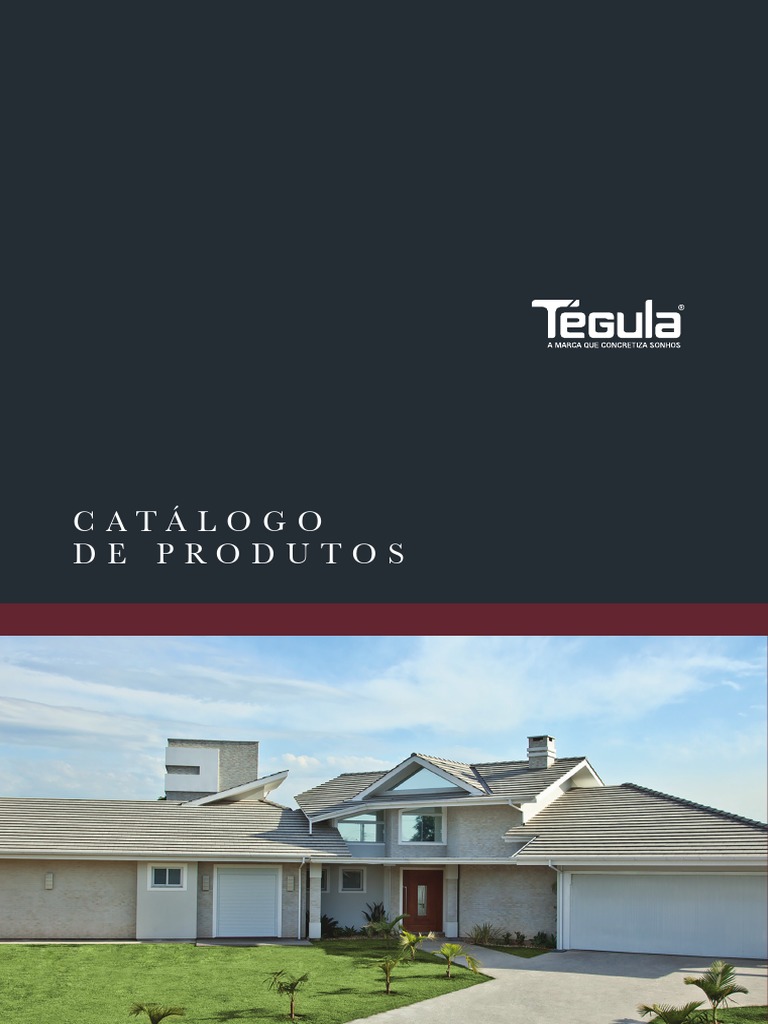 Catálogo de Produtos Tegula - F 1 1 | PDF | Teto | Engenharia Civil