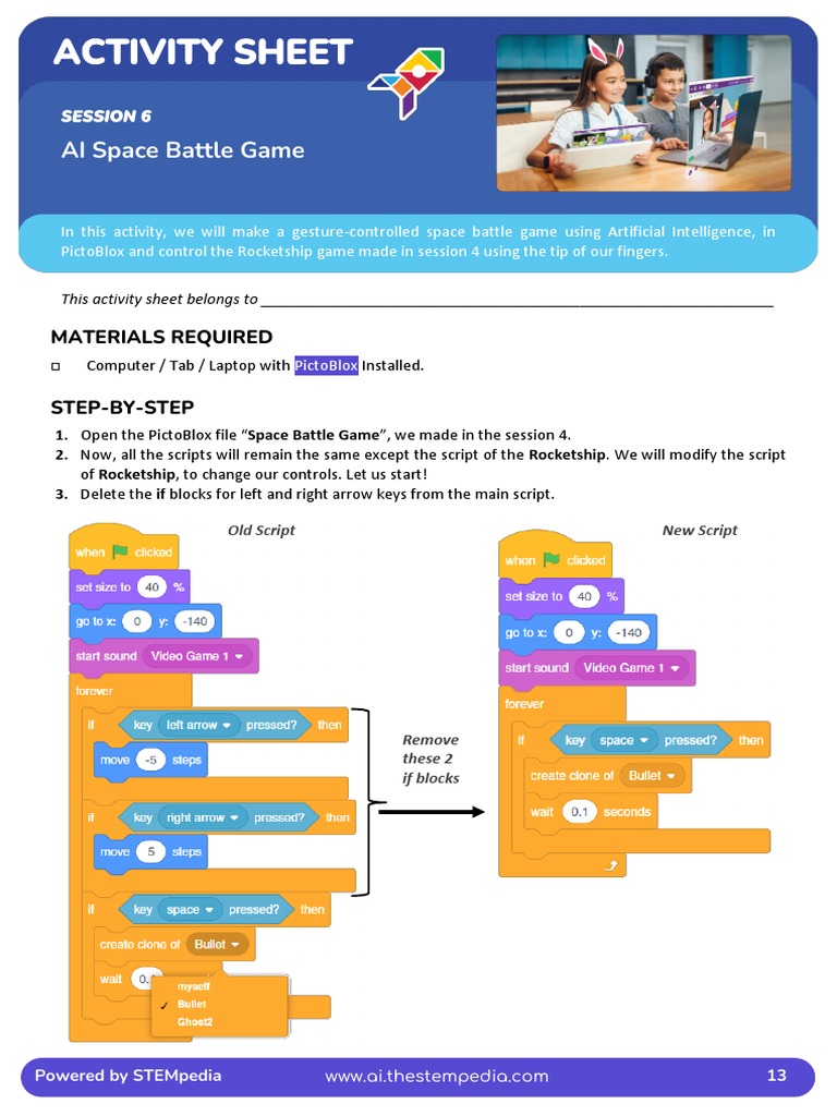 AI Space Battle Game Guide | PDF | Artificial Intelligence | Intelligence (AI) & Semantics