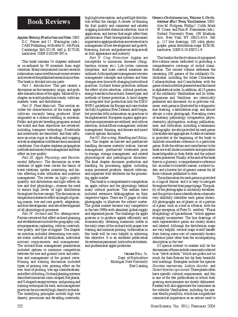 Comprehensive Guide to Apple Botany | PDF | Apple | Cultivar