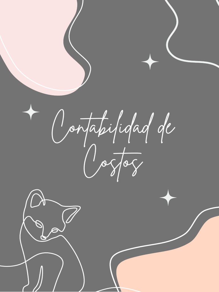 Contabilidad de Costos | PDF | Costo | Negocios económicos