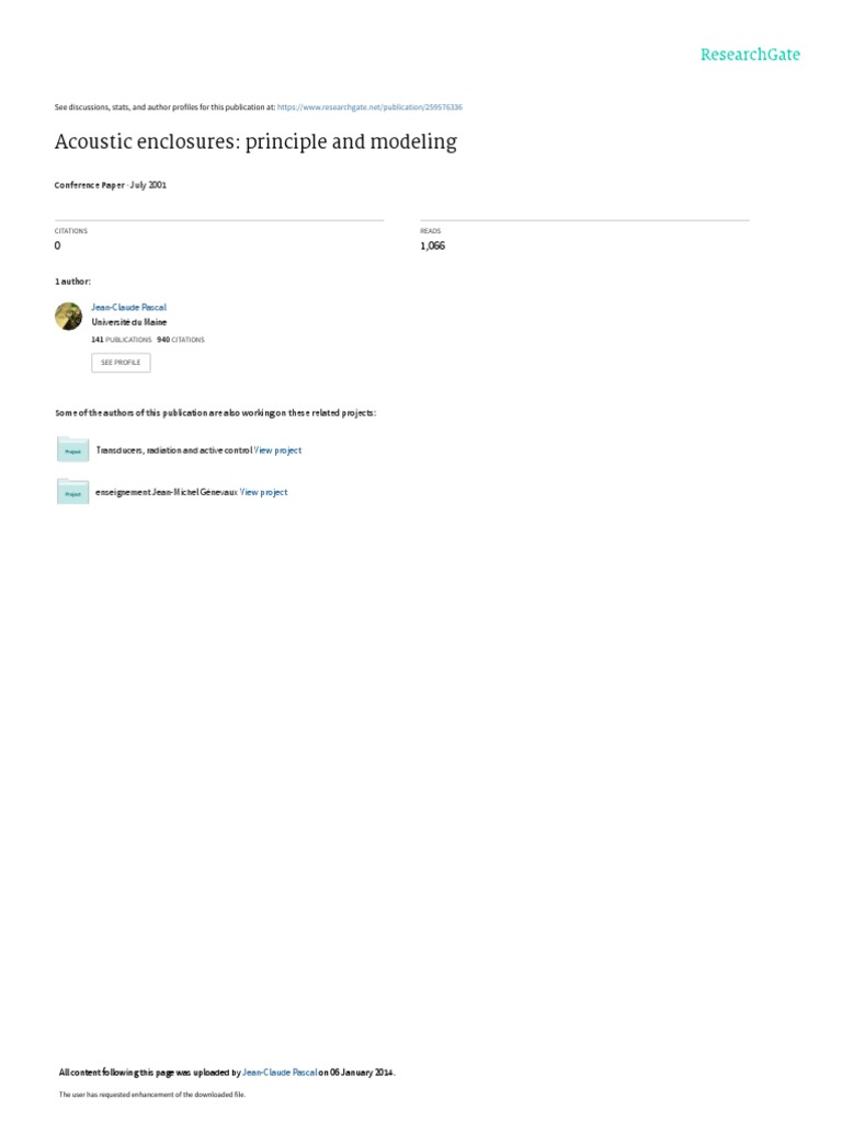 Pascal 2001 Pdf Resonance Mechanics