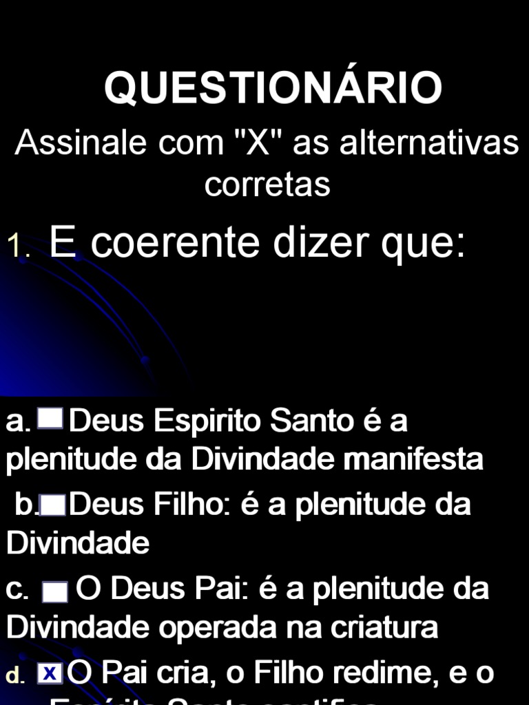 Trindade - #02 - DeUS PAI | PDF | Trindade | Deus