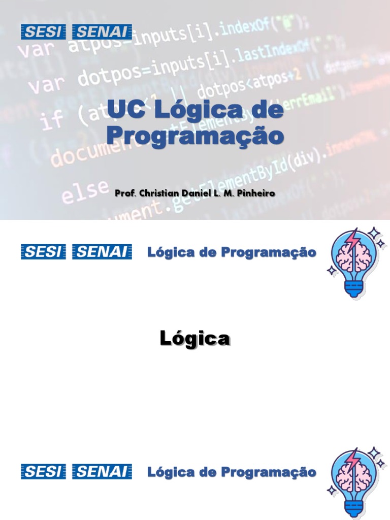 Introdução à Lógica de Programação: Conceitos Fundamentais e Etapas ...