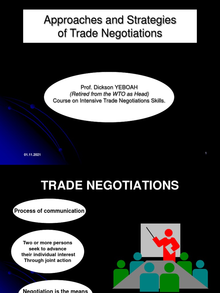 Trneg - 1 Revised 30.10.21456 | PDF | Negotiation | Human Communication