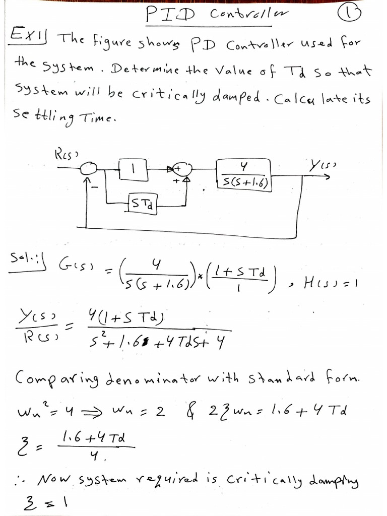 PID Control | PDF