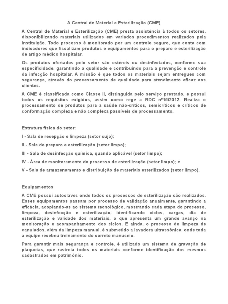Estrutura e Função da CME Classe II | PDF | Computadores