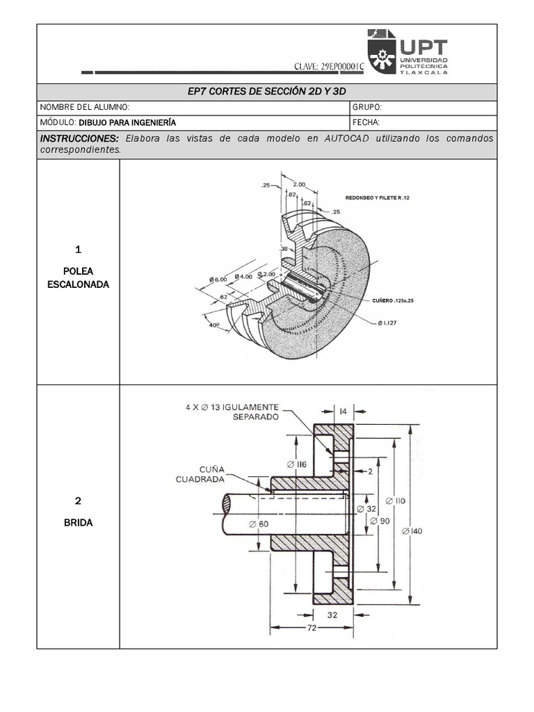 7 Ep7 Cortes de Sección 2D y 3D | PDF
