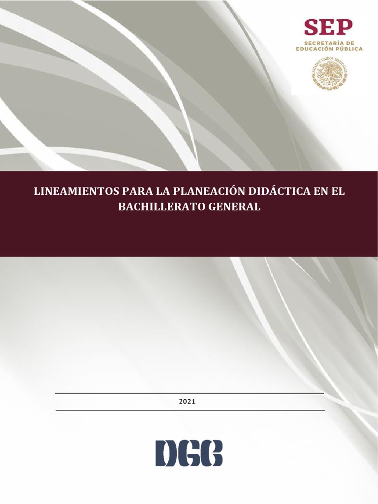 Lineamientos de Planeacion Didactica FINAL | PDF | Evaluación | Maestros