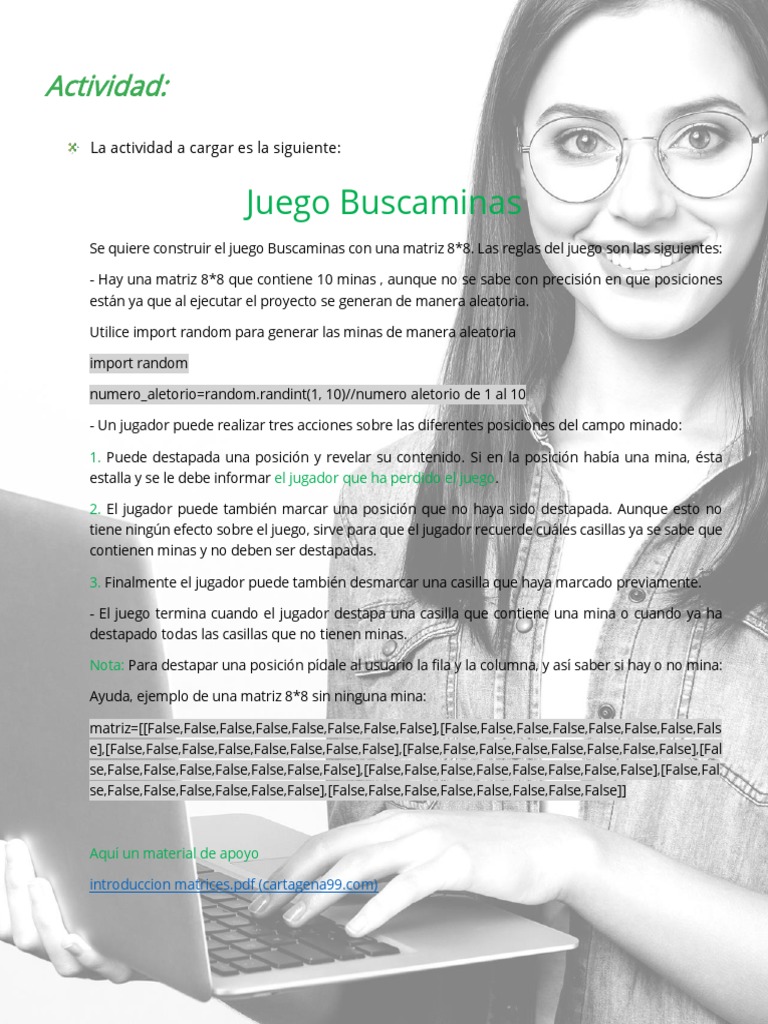 Buscaminas en Python: Guía de Juego | PDF