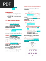 Class 11 NCERT Hydrocarbons Overview | PDF