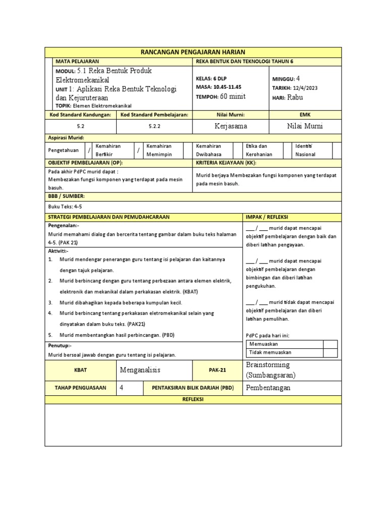 RPH RBT THN 6dlp | PDF