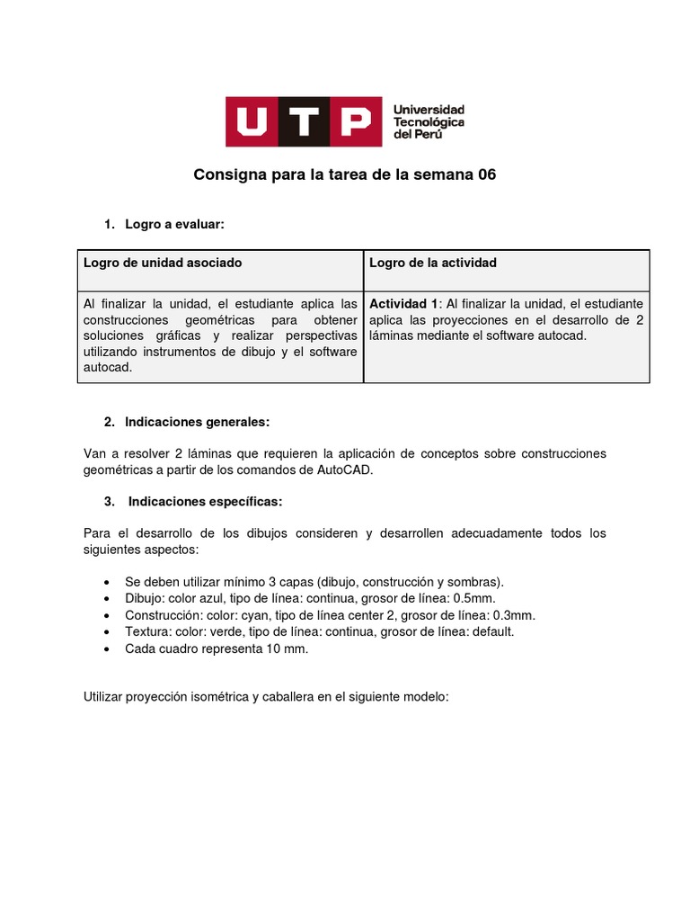 Semana 06 - Tarea - Consigna para La Tarea de La Semana 06 | PDF
