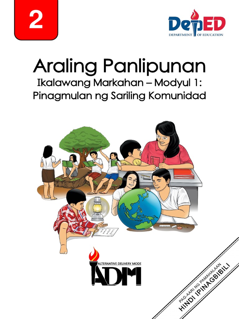 Ap2 - q2 - Mod1 - Pinagmulan NG Sariling Komunidad | PDF