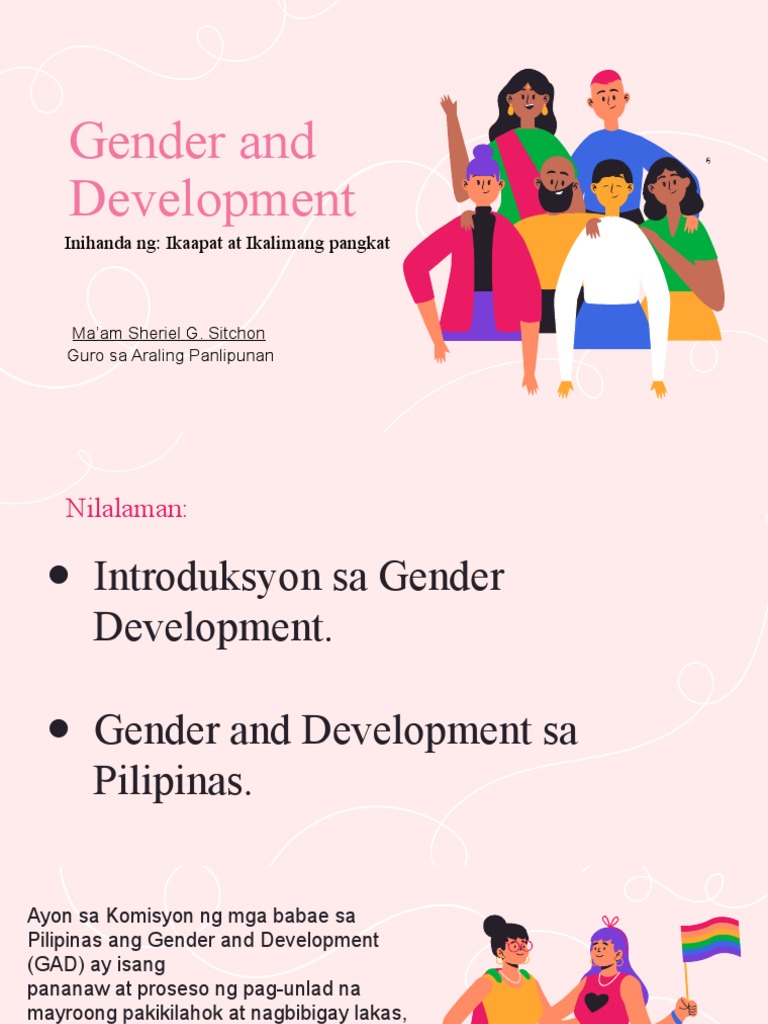 Gender Development | PDF