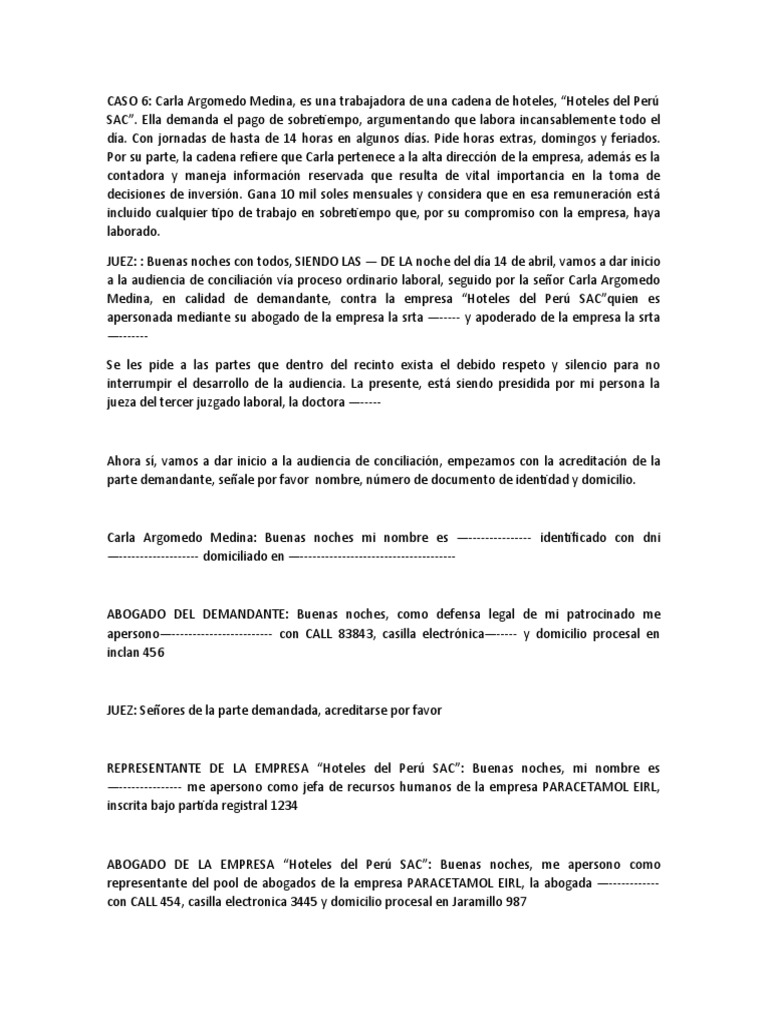 Caso 6 | PDF