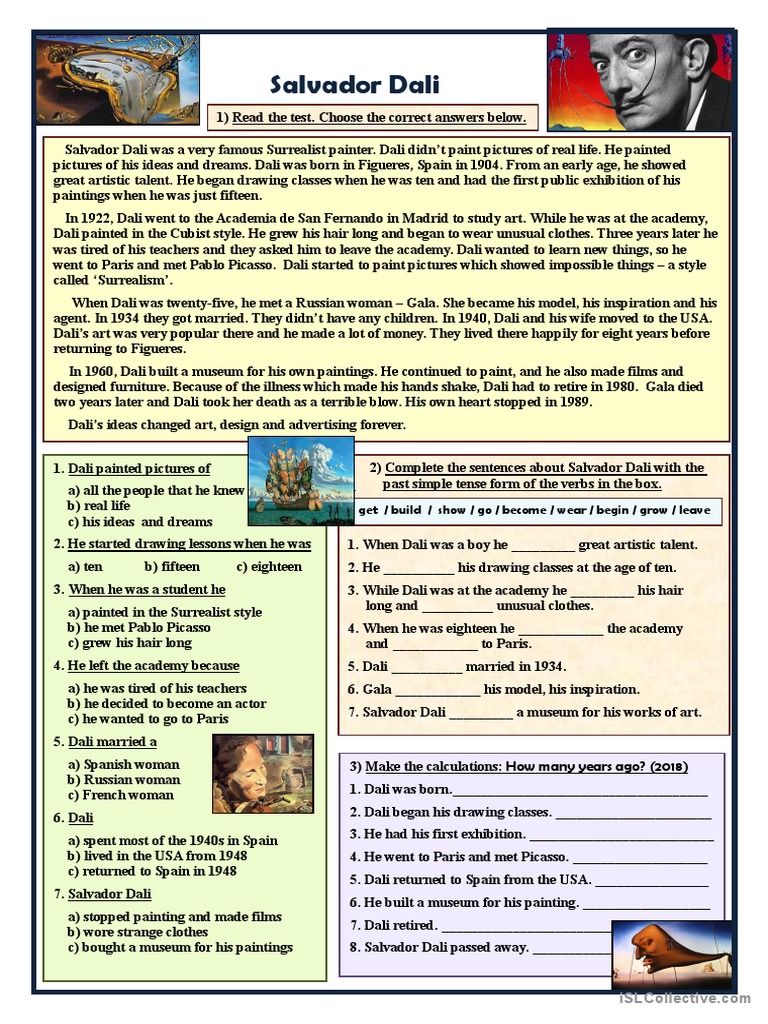 Salvador Dali | PDF | Salvador Dalí | Pablo Picasso