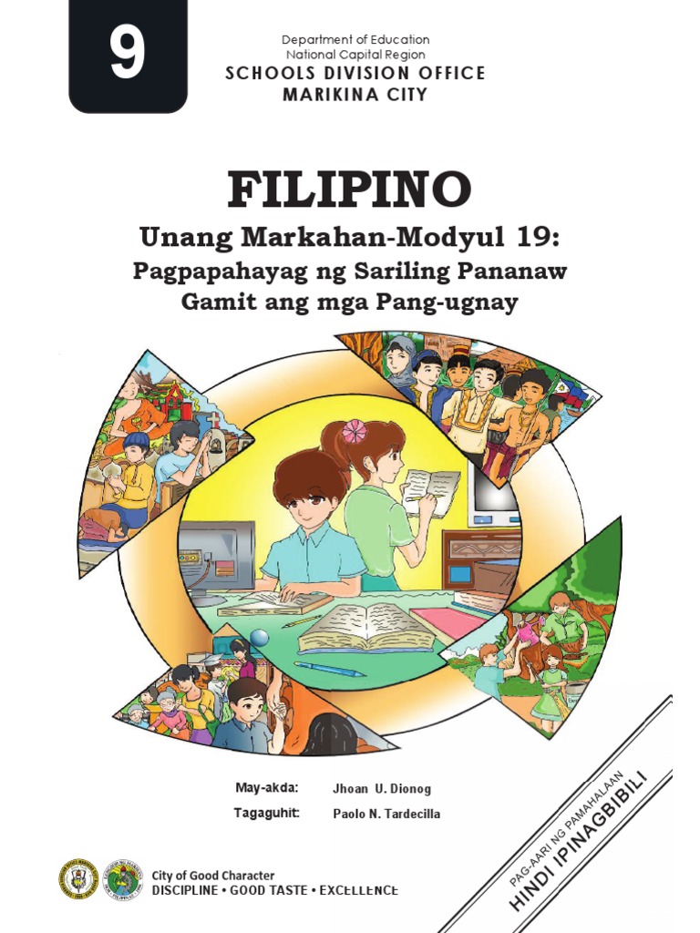 FINAL_FILIPINO9_Q1_M19 | PDF