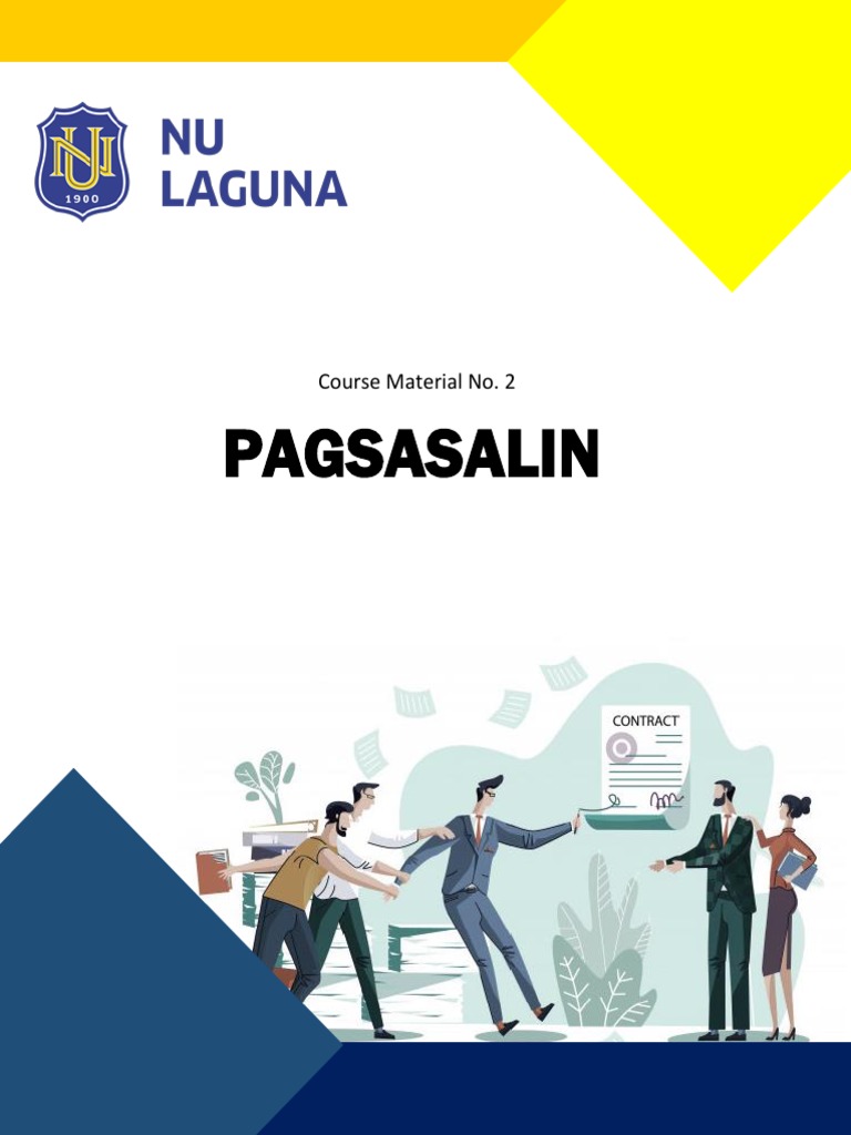 Pagsasalin: Course Material No. 2 | PDF