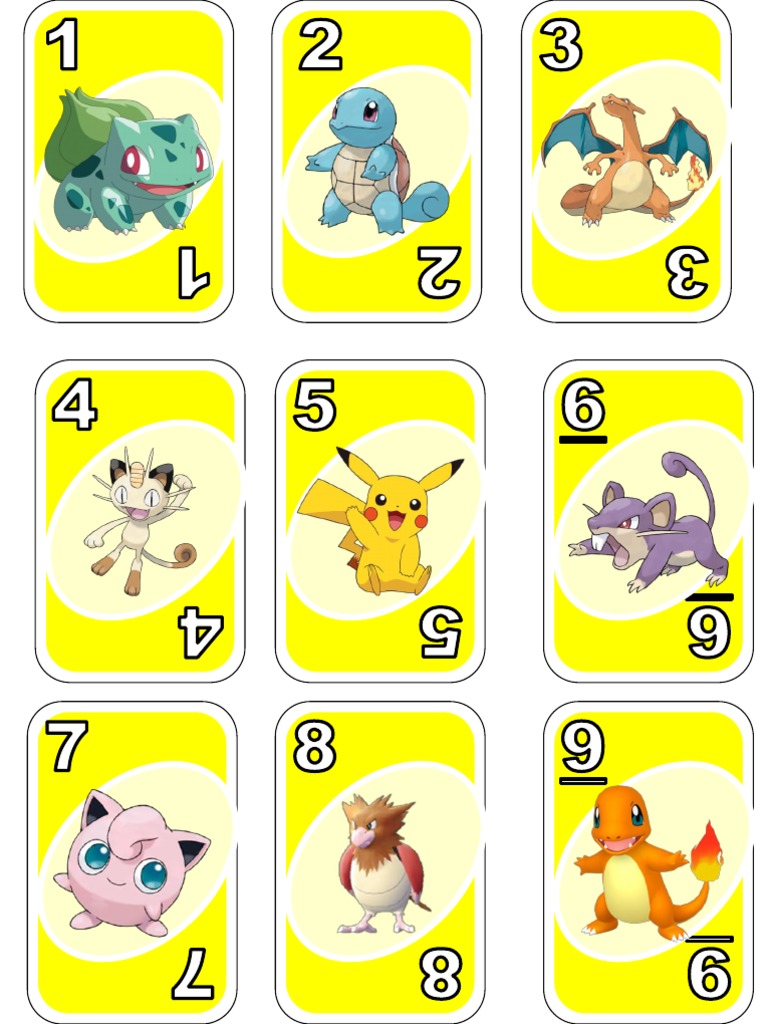 cartes-uno-pokemon | PDF