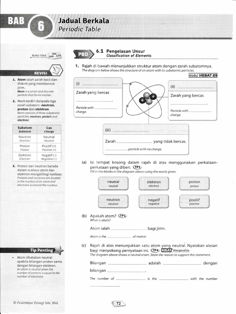 6 Periodic Table | PDF