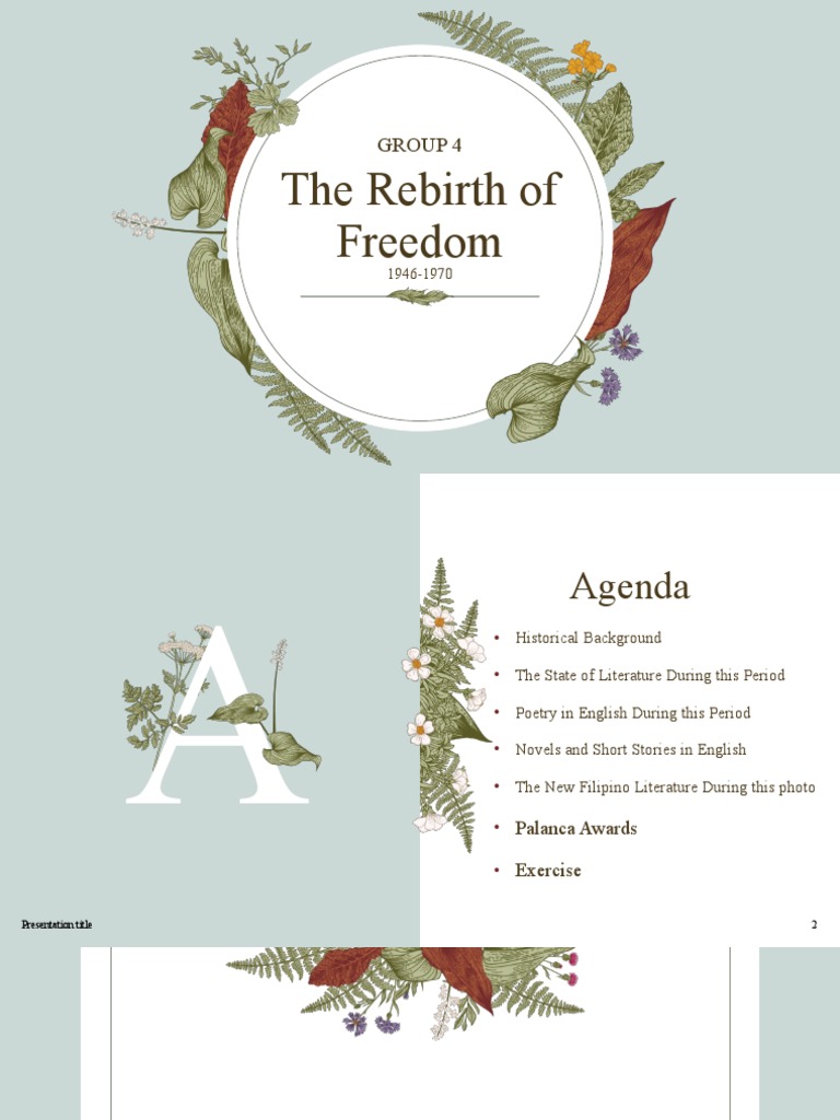 The Rebirth of Freedom | PDF | Philippines