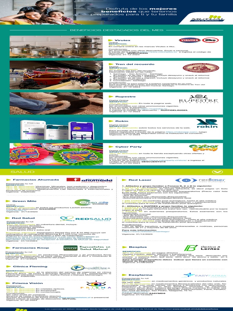 Brochure CBM Abril 2023 | PDF | Cupón | Tarjeta de débito