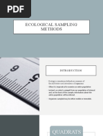 Quadrat Sampling | PDF | Sampling (Statistics) | Vegetation