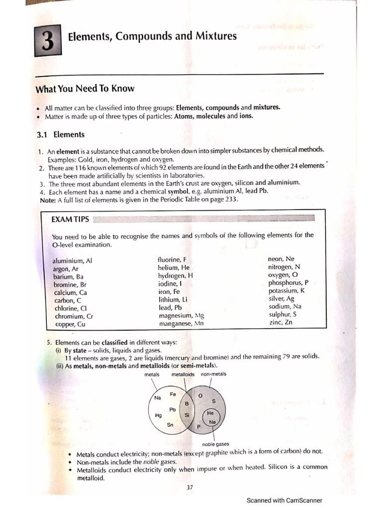 Chemistry Paper 2 | PDF