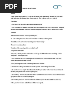 Hotel Wake-Up Call Procedure Guide | PDF