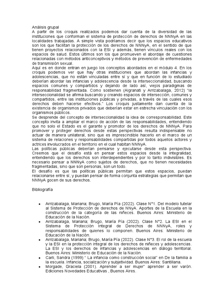 Análisis Grupal | PDF | Interseccionalidad