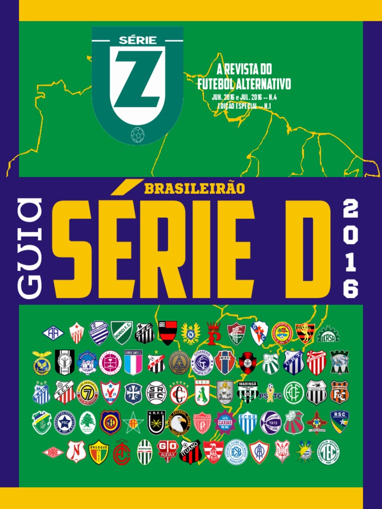 Revista Série Z #4 - Guia Da Série D 2016 | PDF | Clubes de Futebol | Times de futebol