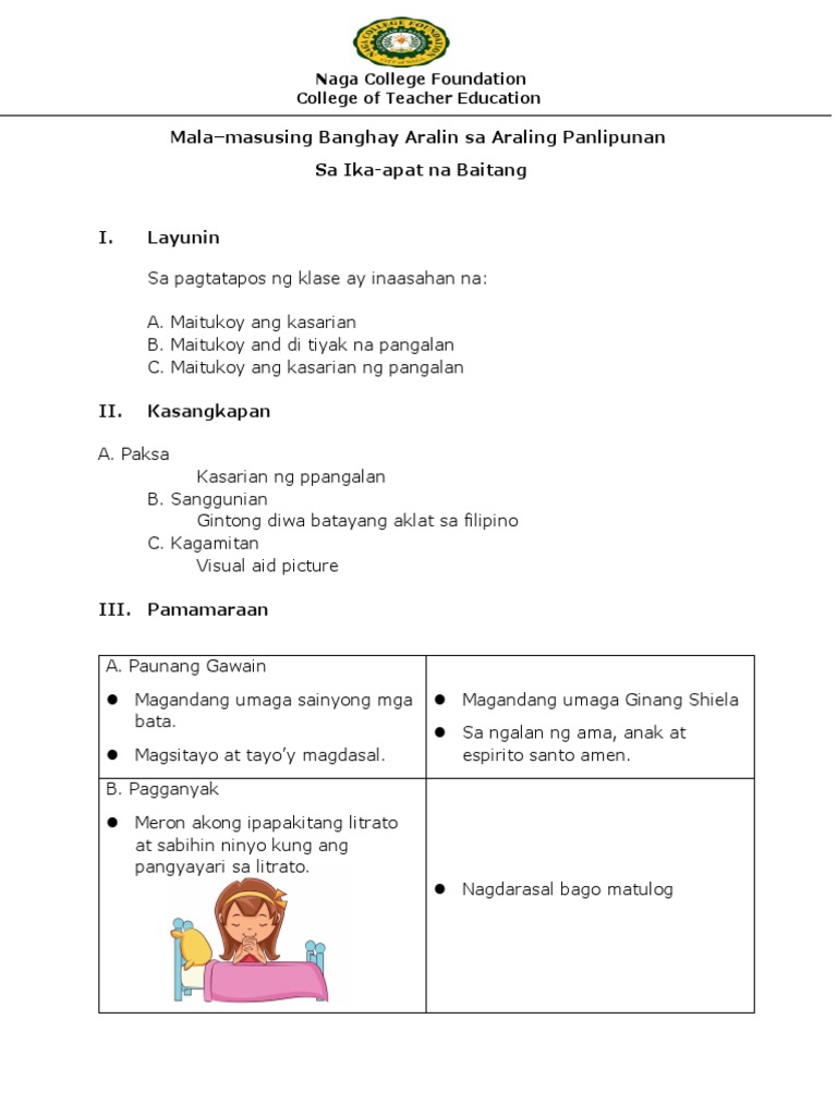 Lesson Plan | PDF