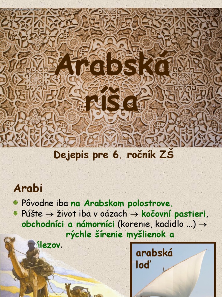 Arabská Ríša | PDF