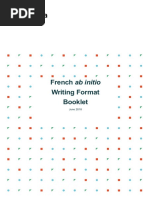 Ab Initio Writing Formats | PDF | French Language