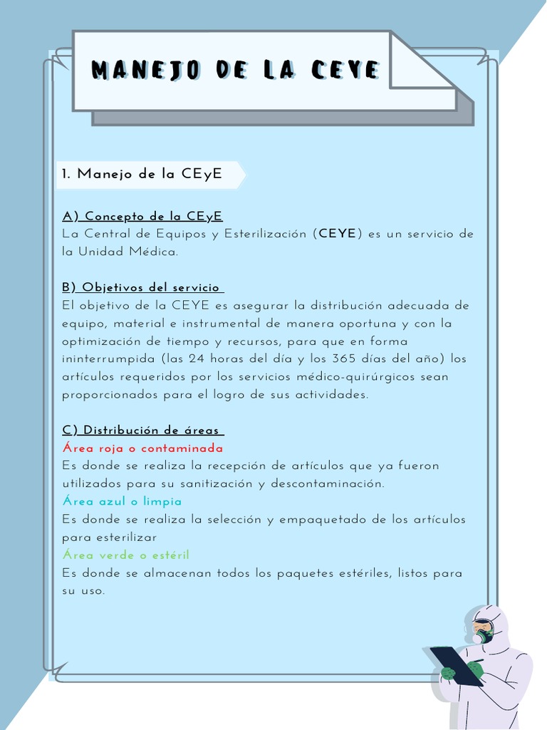 CEYE | PDF | Esterilización (Microbiología) | Hidrógeno