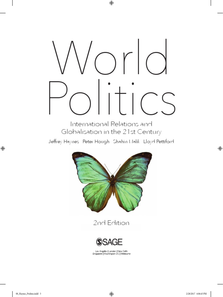 World Politics: International Relations and Globalisation in The 21st ...