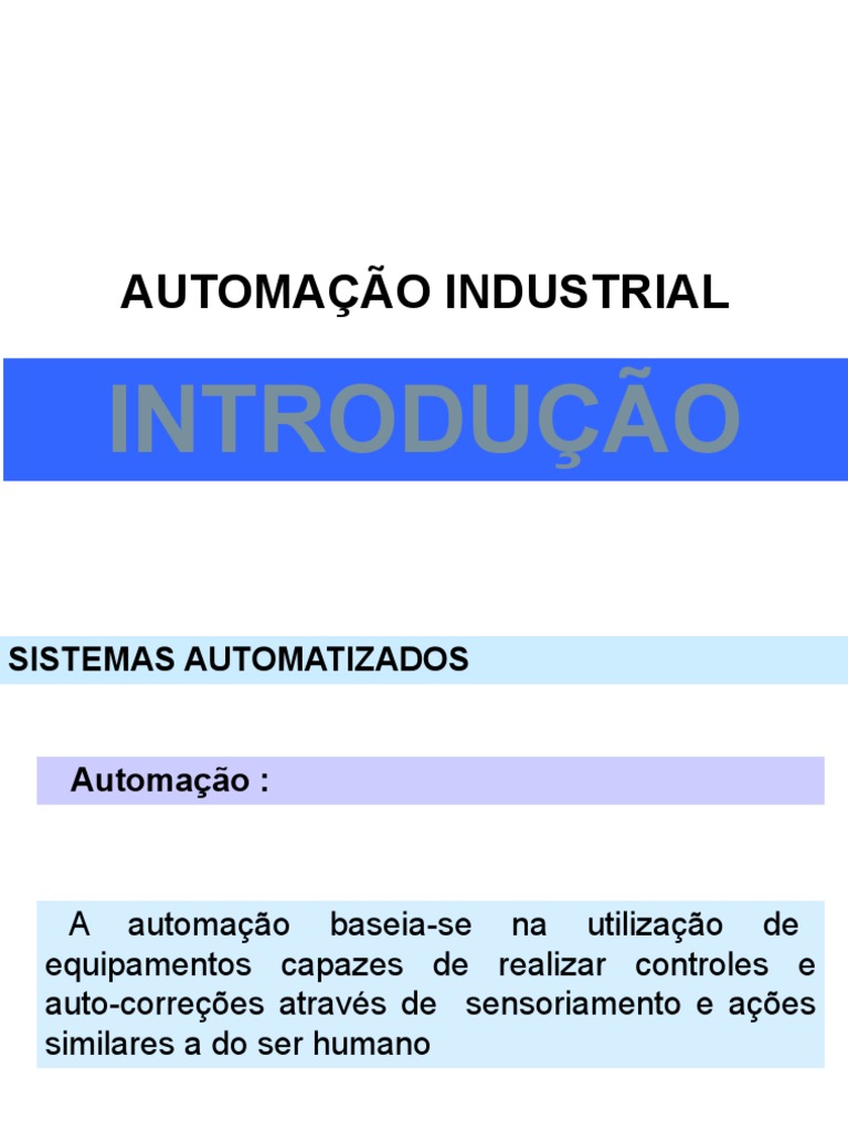 Controlador Programável Automação | PDF | Controlador lógico ...