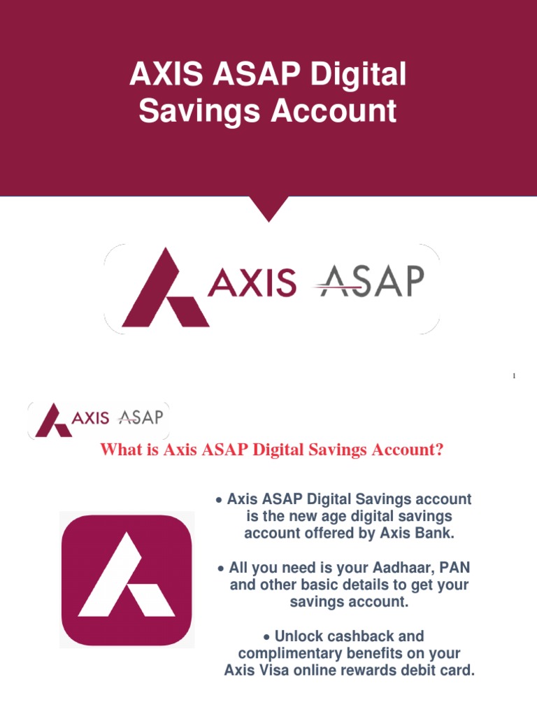 Axis ASAP Flow | PDF | Debit Card | Credit Card