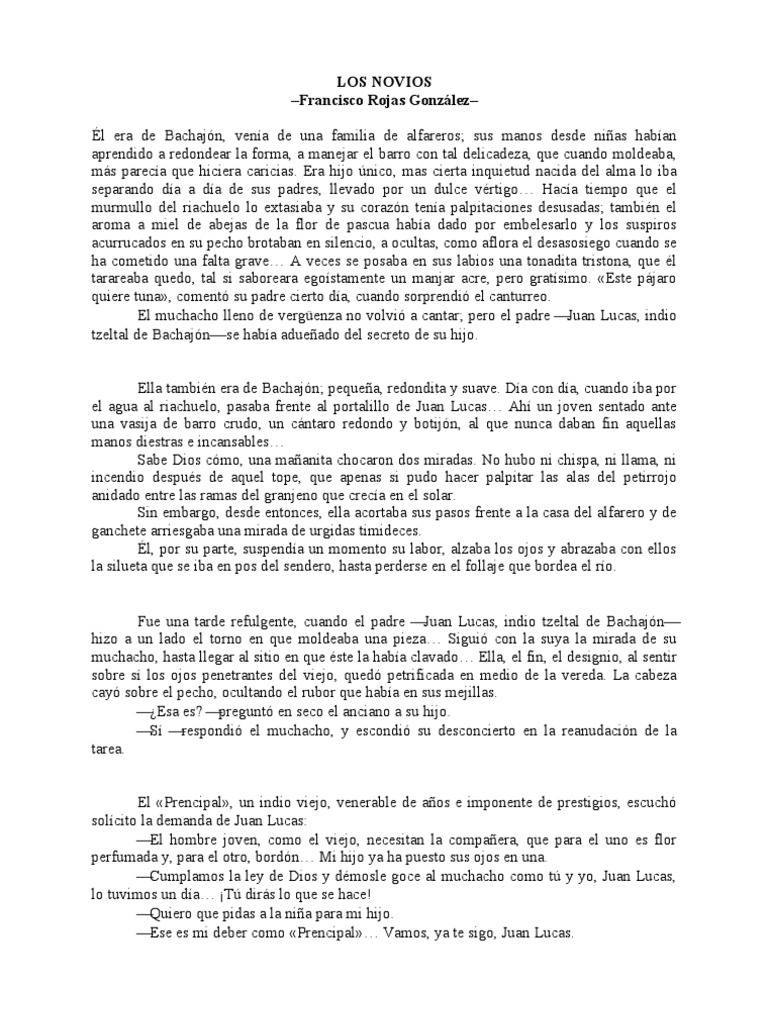 ROJAS González, Francisco - Los Novios